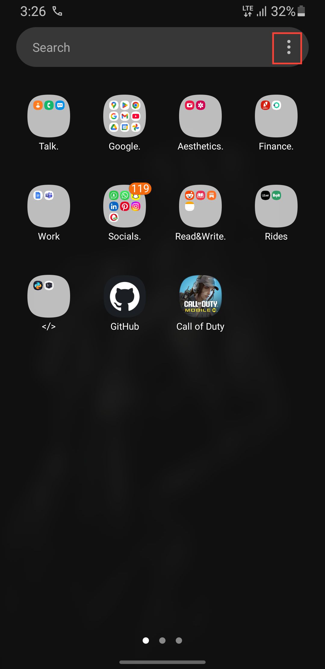 How to remove apps from Finder search on Samsung