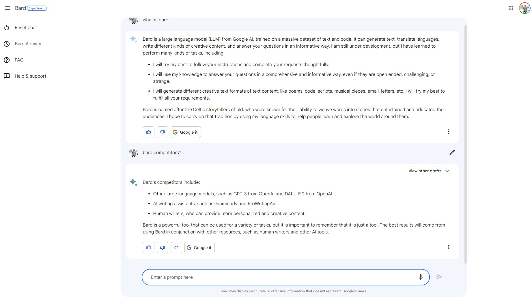 How to Use Google Bard