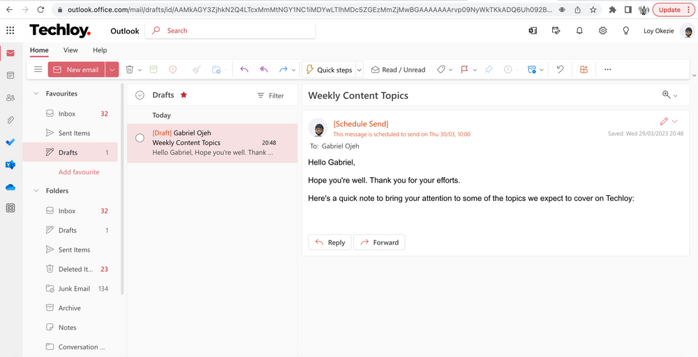 How to Schedule Emails in Microsoft Outlook with Ease