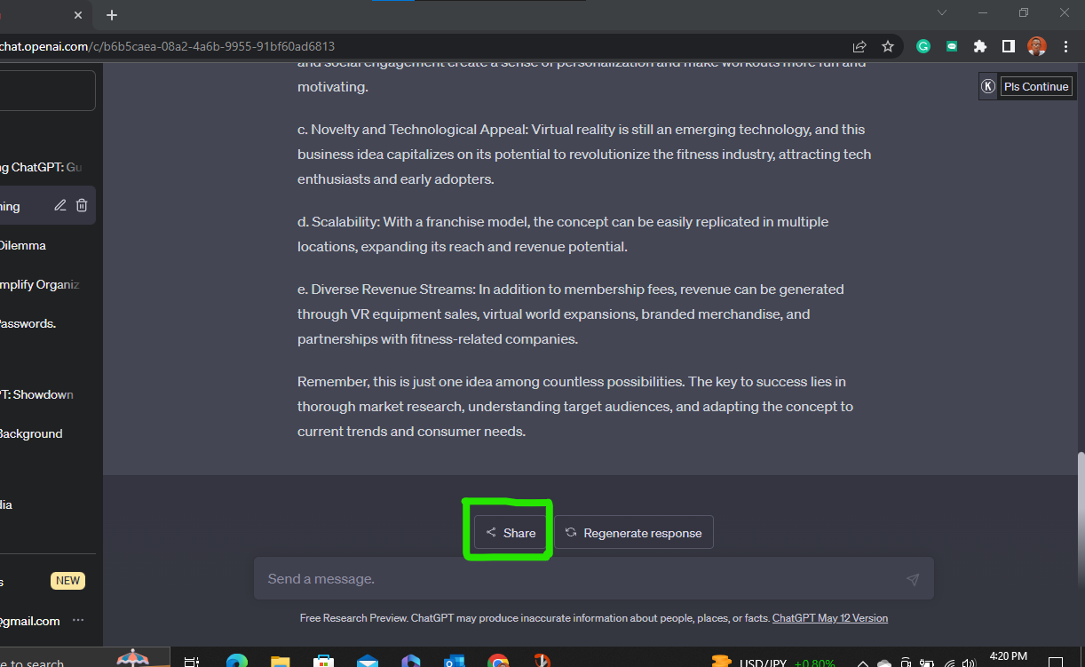 How to Save, Export, and Share Your ChatGPT Conversation