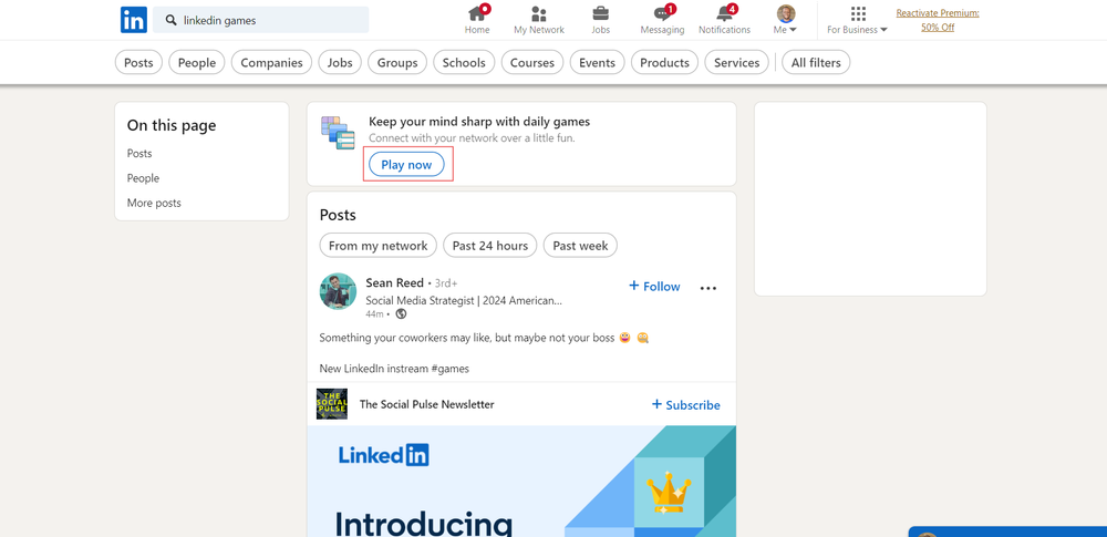How to Play LinkedIn Games on Your PC