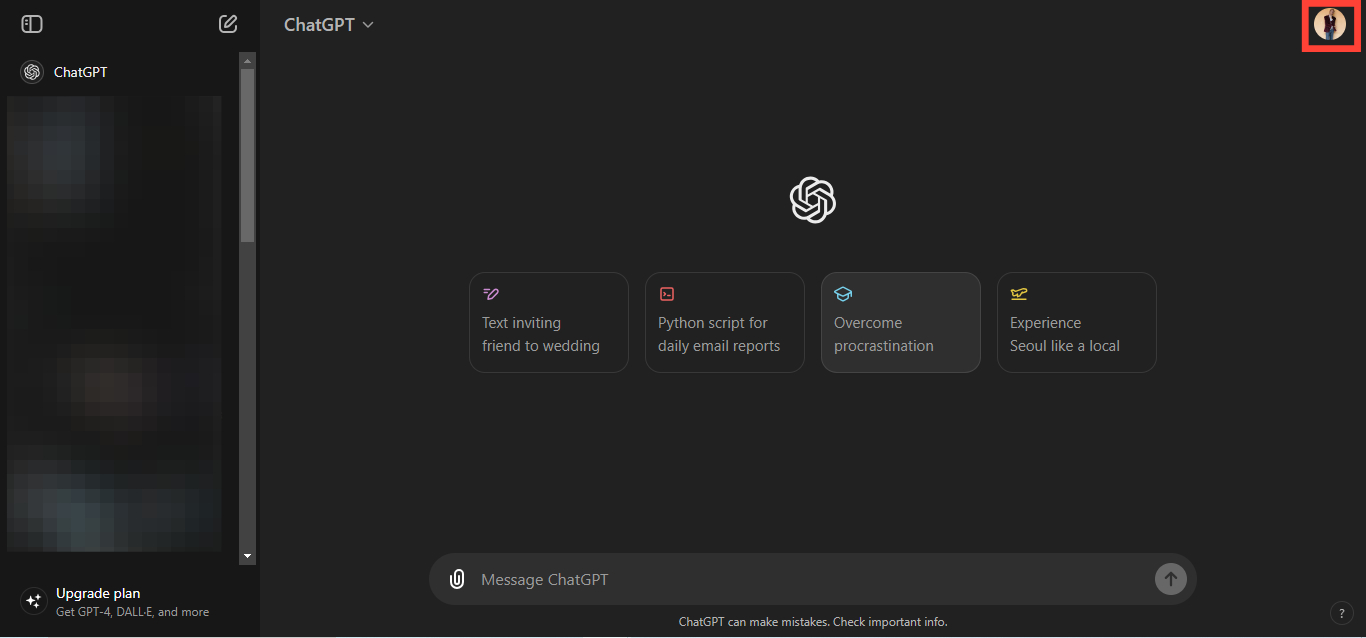 How To Change Your ChatGPT Password