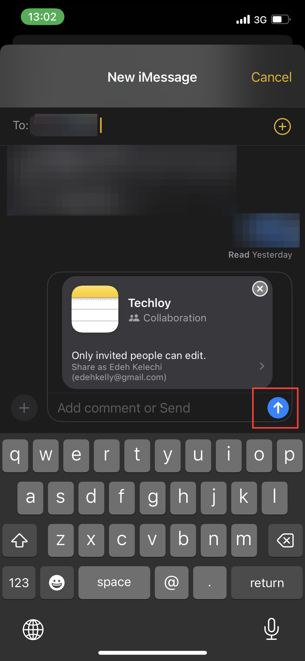 How to Make a Shared Note & Collaborate on an iPhone