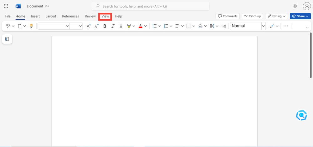 How to Turn on and off Dark Mode on Microsoft Word (web version)