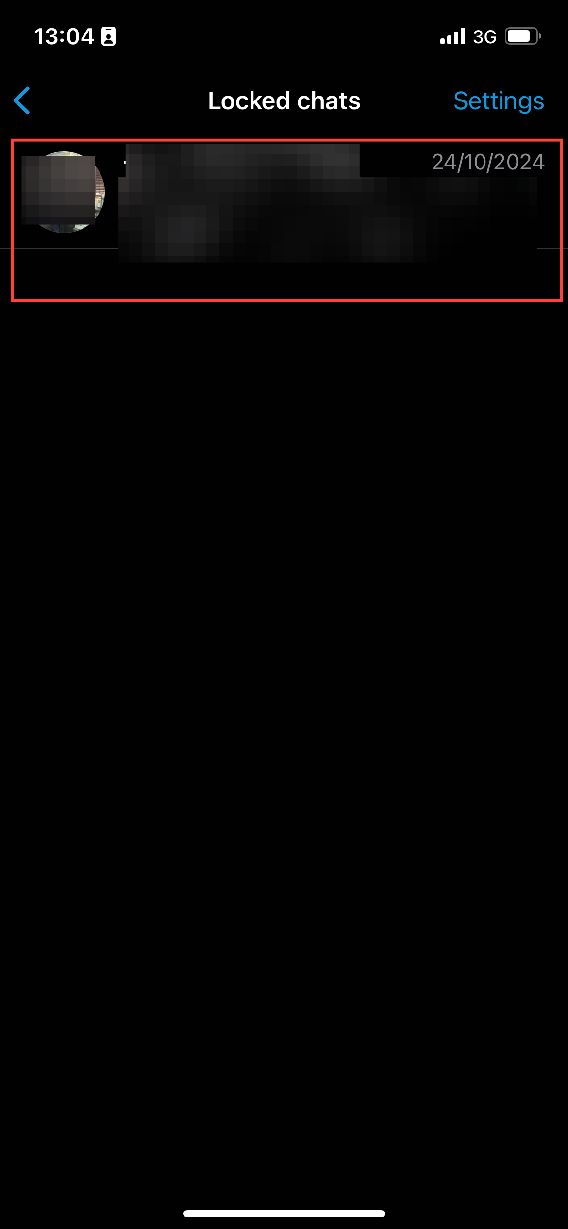 How to lock and unlock a WhatsApp chat on iOS