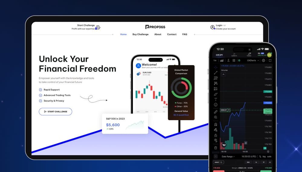 PROP365 Launched Prop Trading Platform