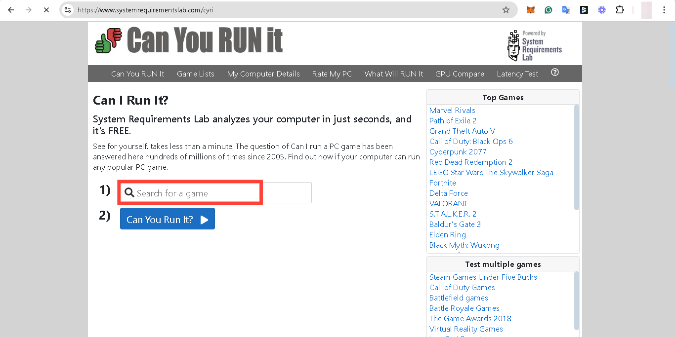 How Do I Know If My PC Can Run a Game?