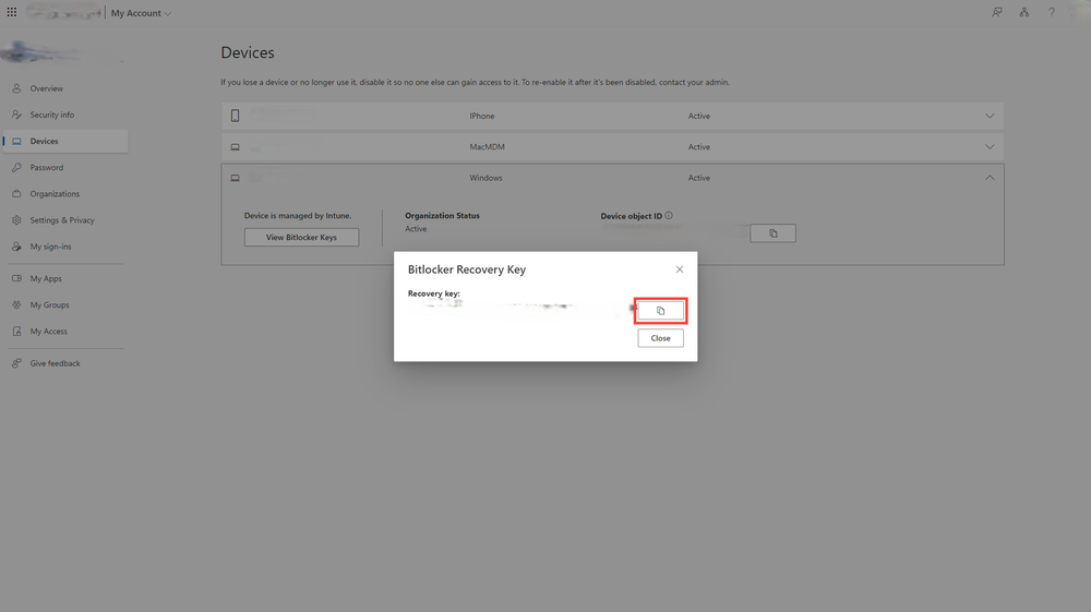 How to find your BitLocker recovery key on a Windows laptop
