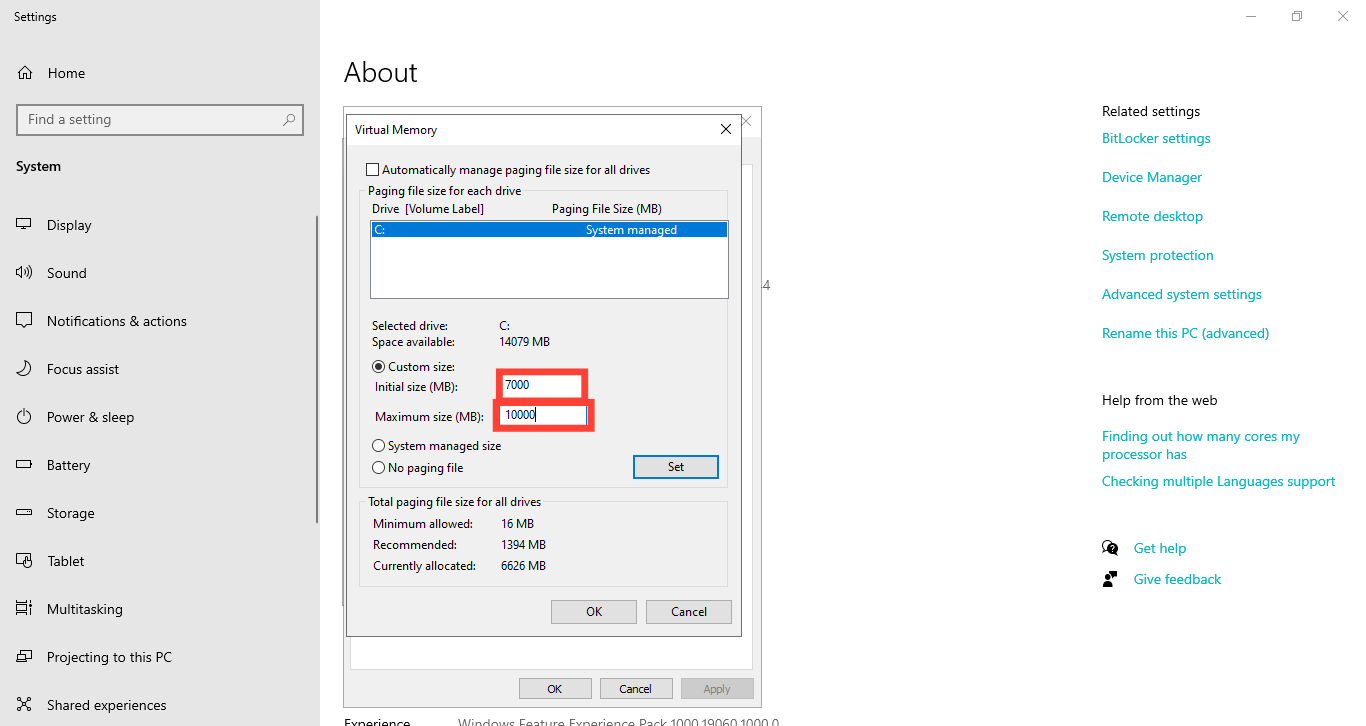 How to increase and decrease virtual RAM capacity on Windows PC