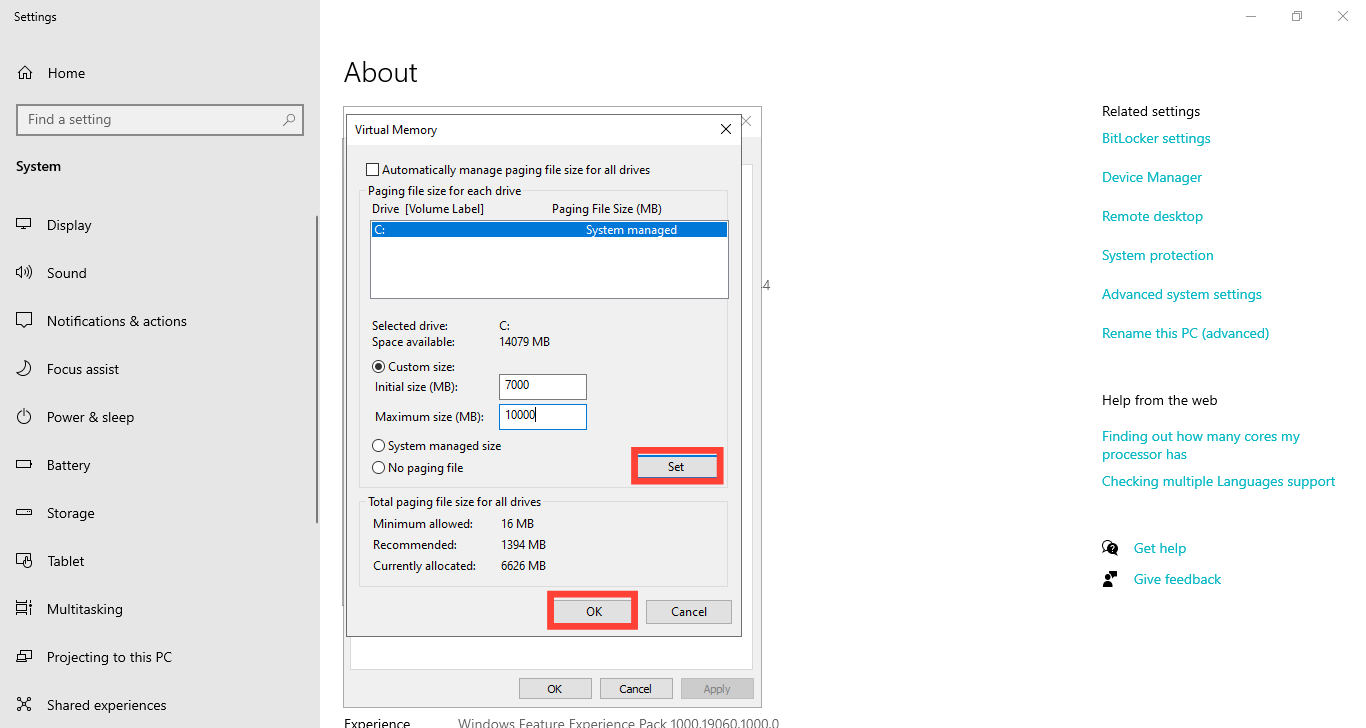 How to increase and decrease virtual RAM capacity on Windows PC