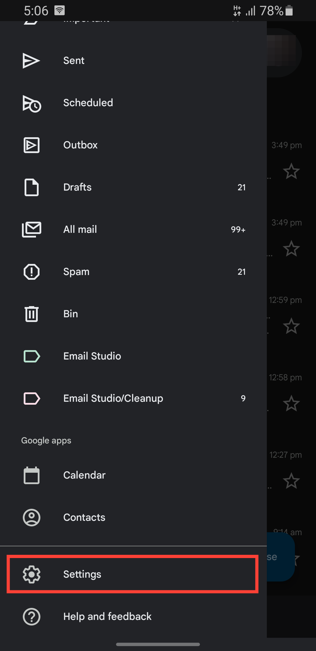 How to change your Gmail background