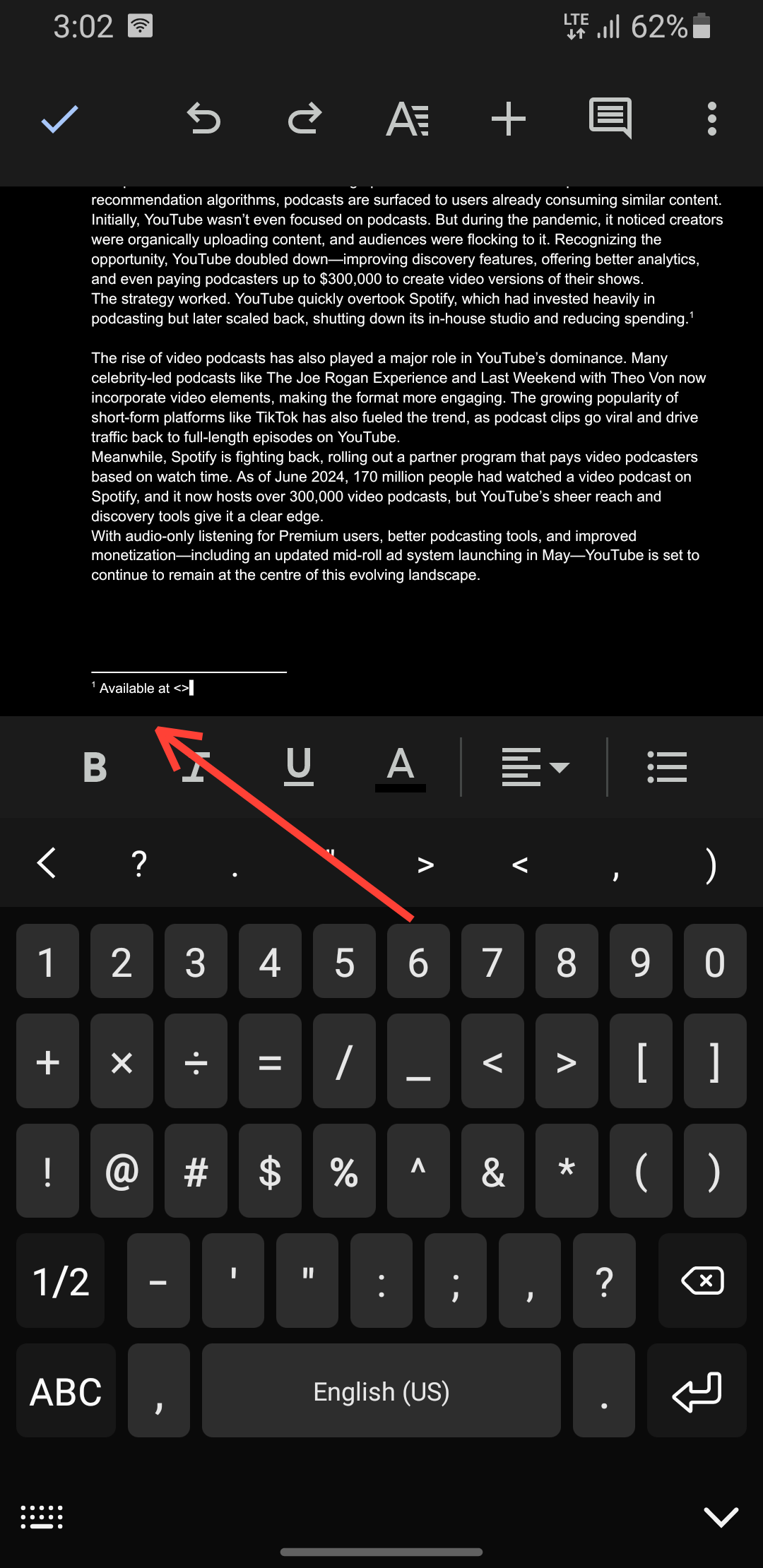 How to Add Footnotes in Google Docs and Microsoft Word