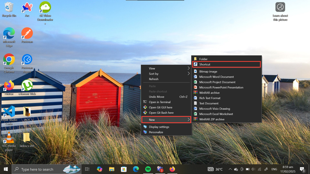 How to Create Desktop Shortcuts for Files & Websites