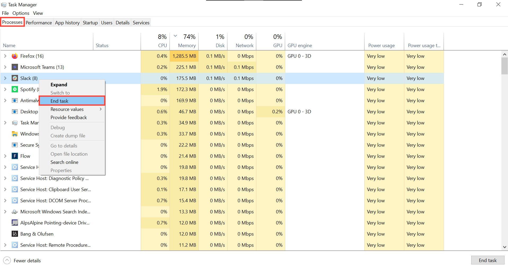 How to track your PC performance with Task Manager