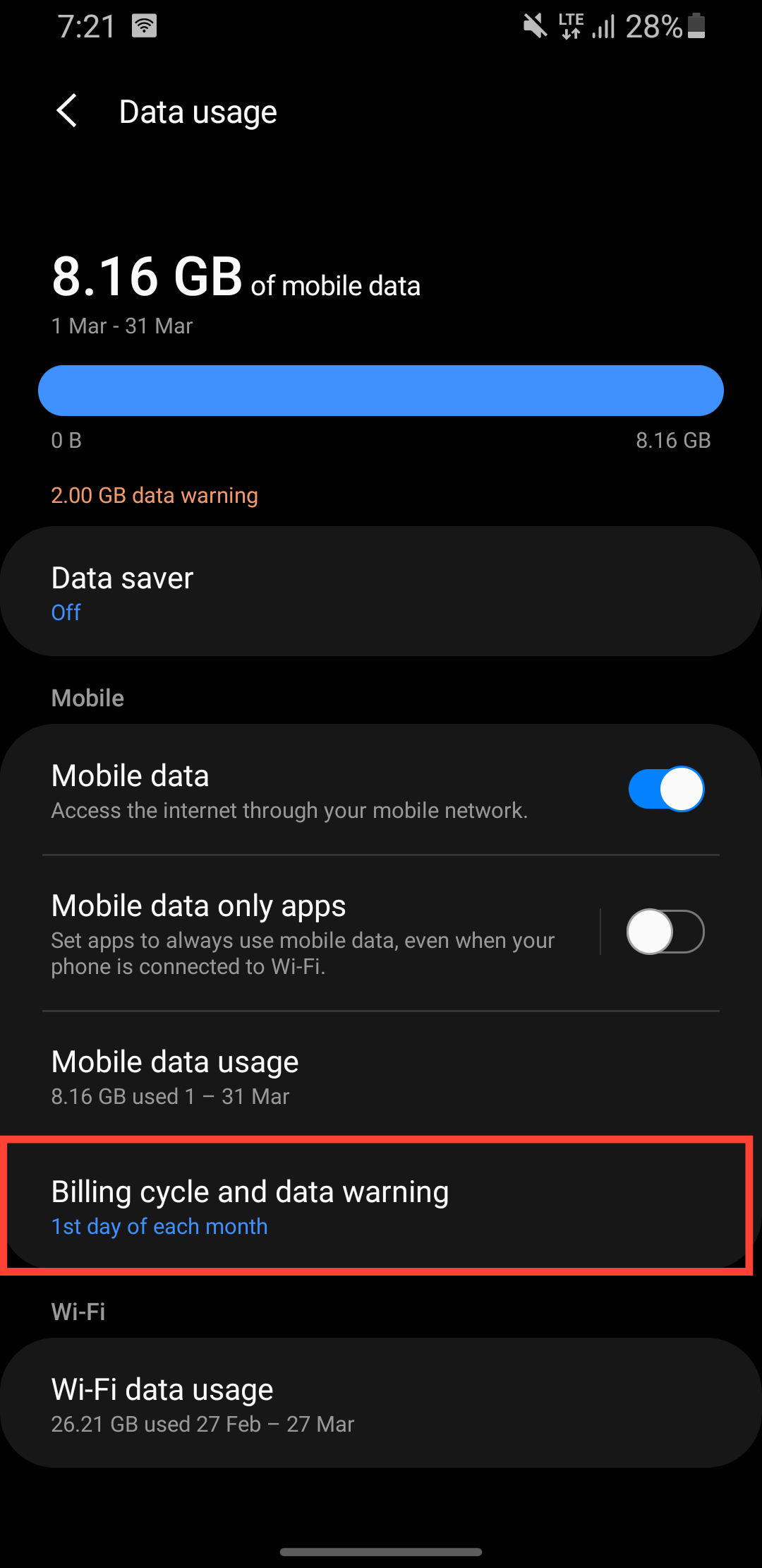 HOW TO: Track Data Usage on a Samsung Galaxy Phone
