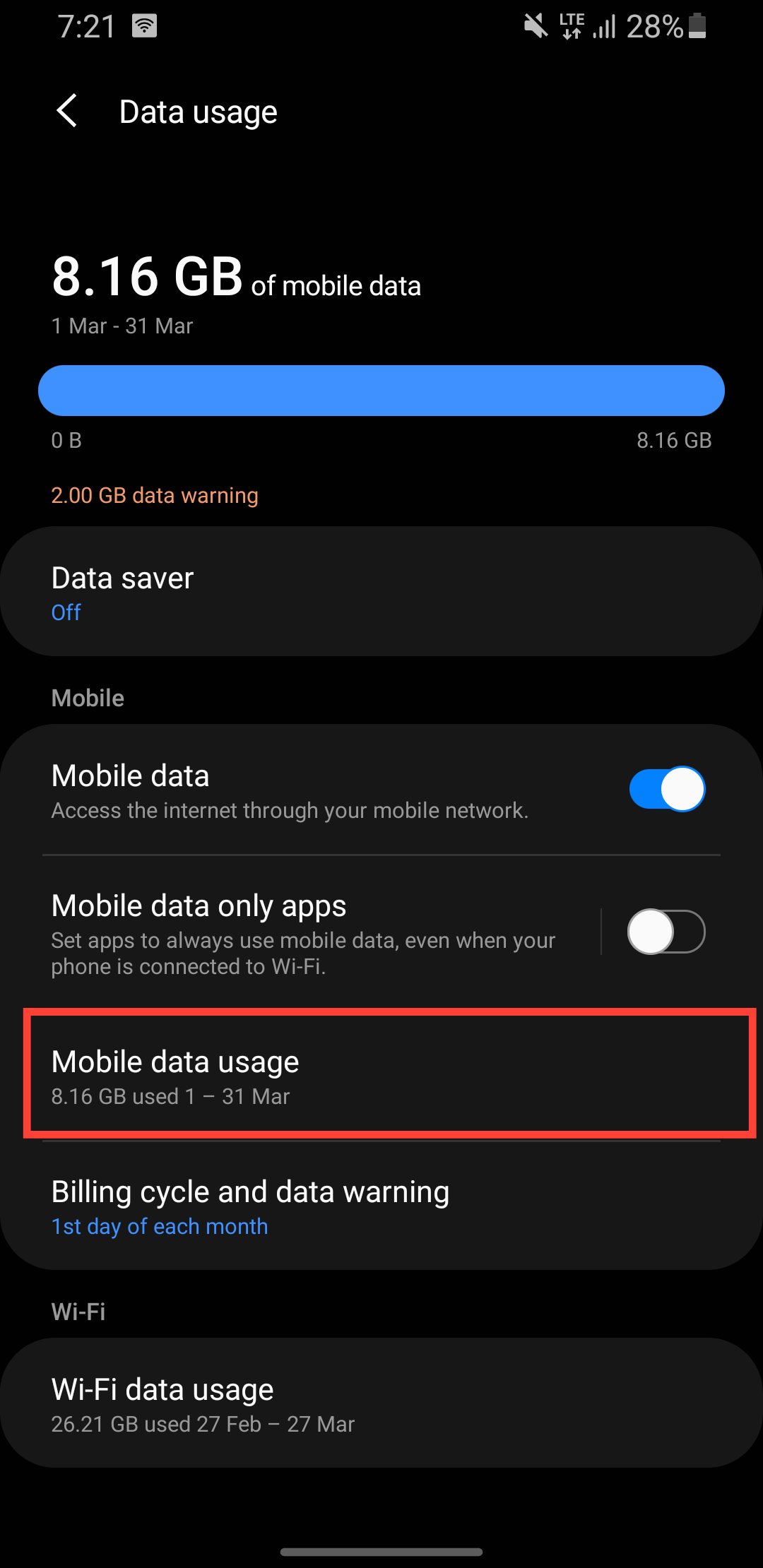 HOW TO: Track Data Usage on a Samsung Galaxy Phone