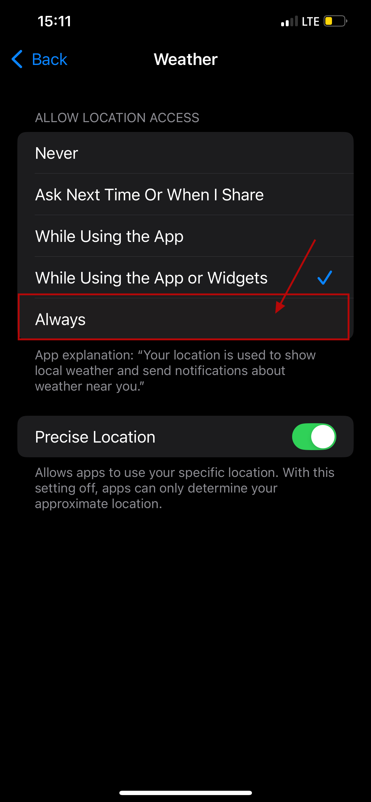 How to Change Weather Location on an iPhone