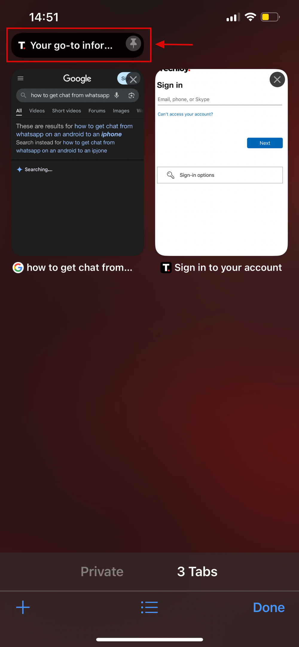 How to Pin and Unpin Tabs in Safari app on your iPhone