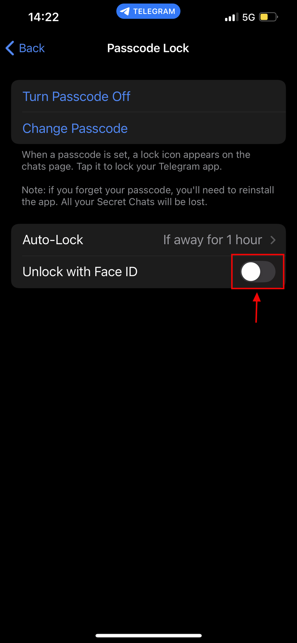 How to Lock Telegram Using Passcode on Mobile