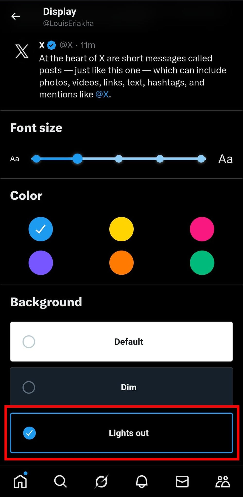 How to Turn On Dark Mode on X for App and Web