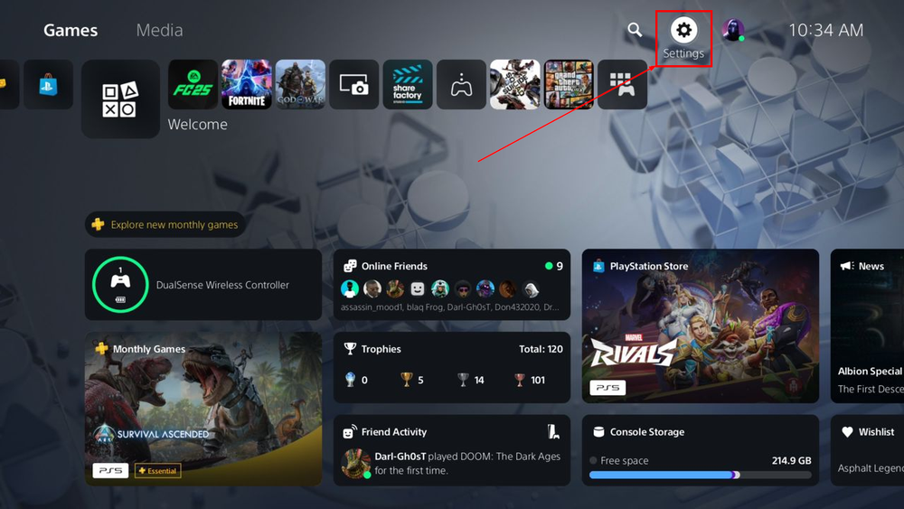 How to Change the Theme on PlayStation 5 Console