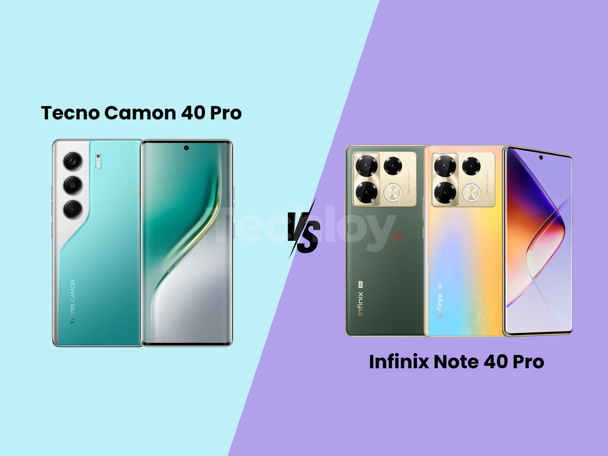 Tecno Camon 40 Pro vs Infinix Note 40 Pro — What’s the Difference and Which Should You Buy?