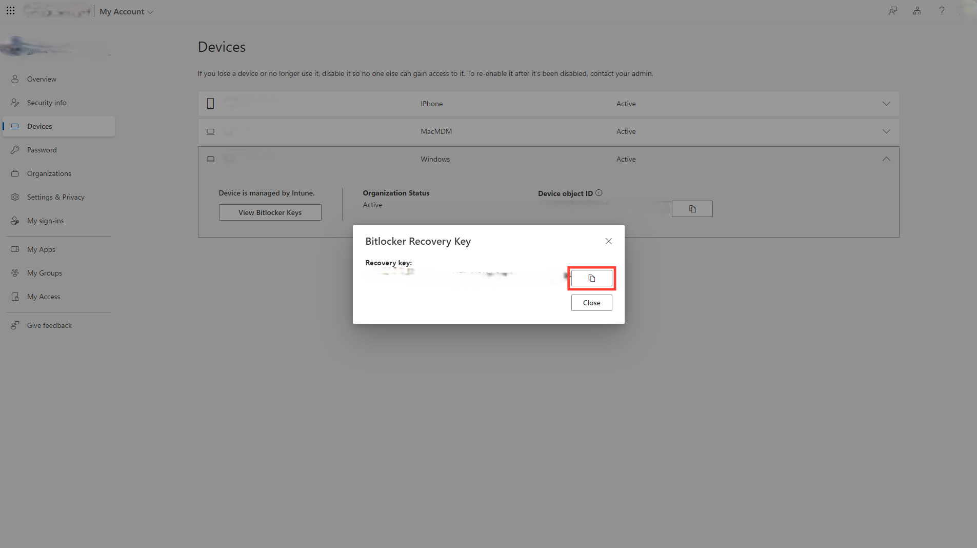 How to find your BitLocker recovery key on a Windows laptop