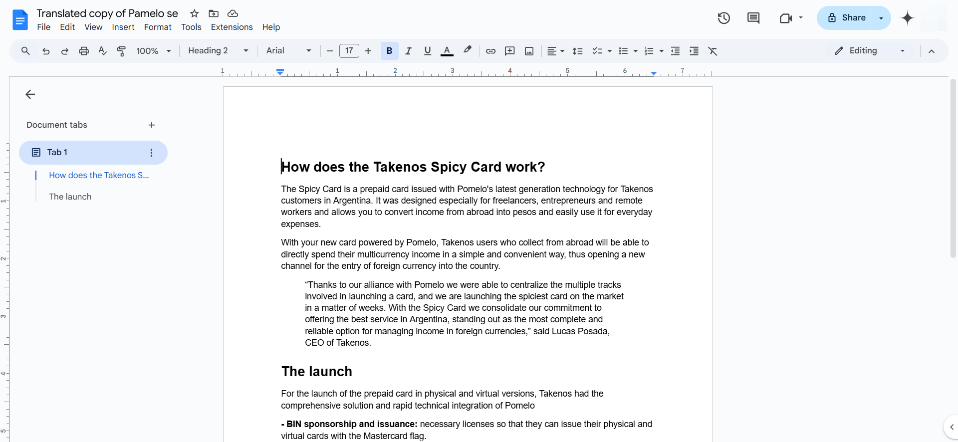 How to Translate Documents on Google Docs