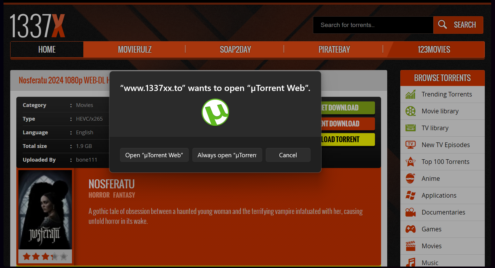 How to Download Movies with uTorrent on your Laptop