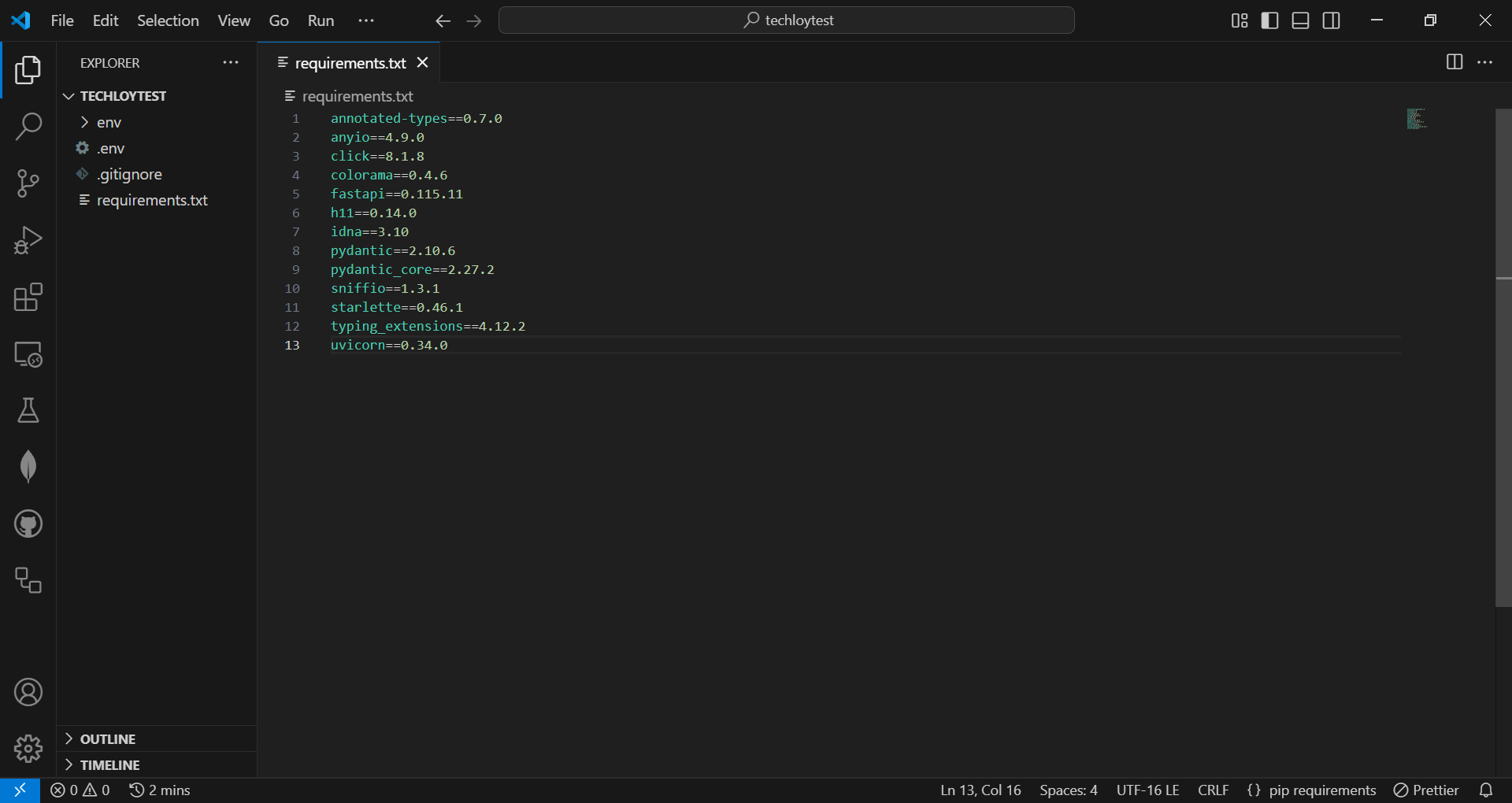 How to Create and Install Requirements.txt in Python