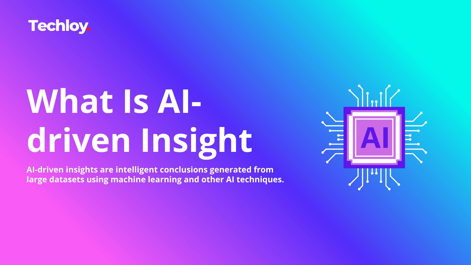 WHAT IS: AI-driven Insights