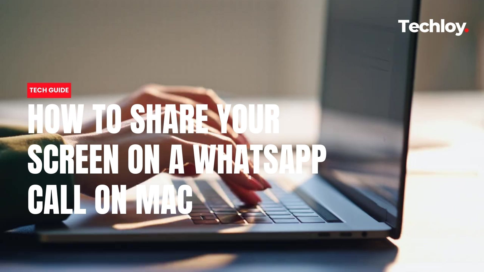 VIDEO: How to share your screen on a WhatsApp call on Mac