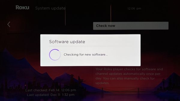 How to update your Roku device