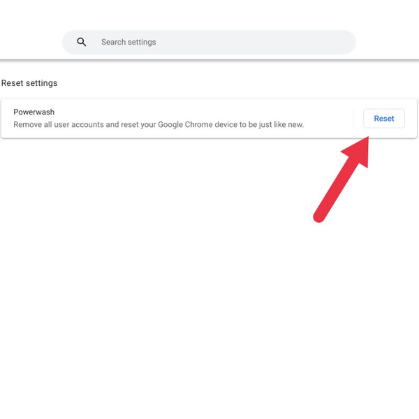 How To Reset Your Chromebook