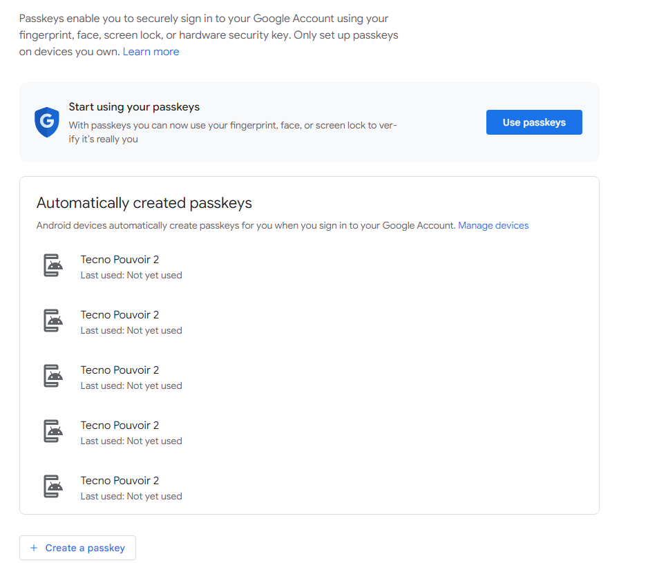 How To Set Up Your Google Passkey