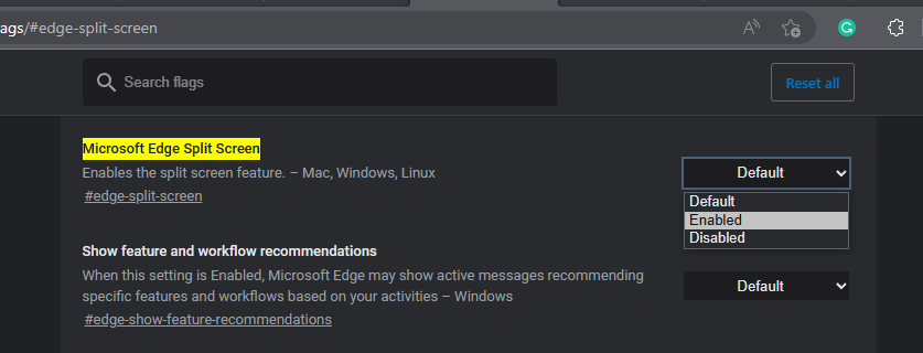 How to Split Screen in Microsoft Edge Browser