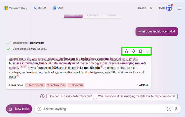How to Save or Export Your Microsoft Bing Chat
