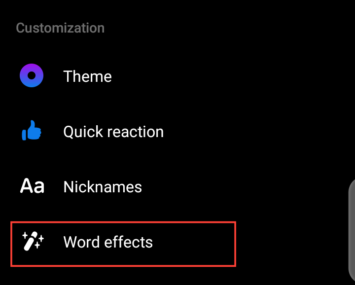 How to Create and Use Word Effects on Messenger