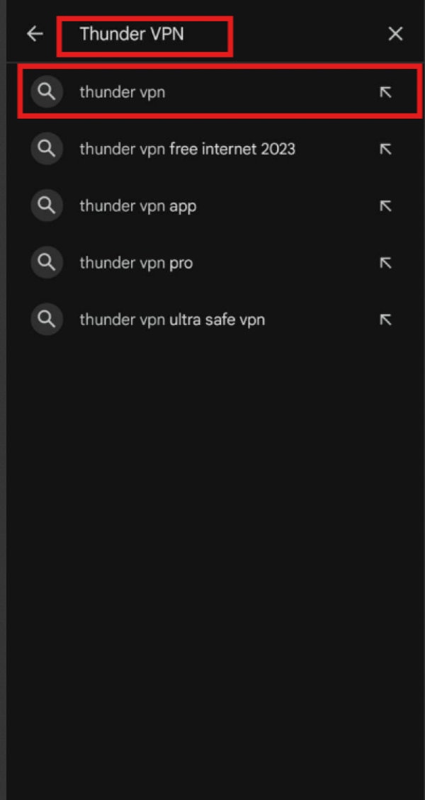 How to Install and Connect to Thunder VPN on Your Android Device