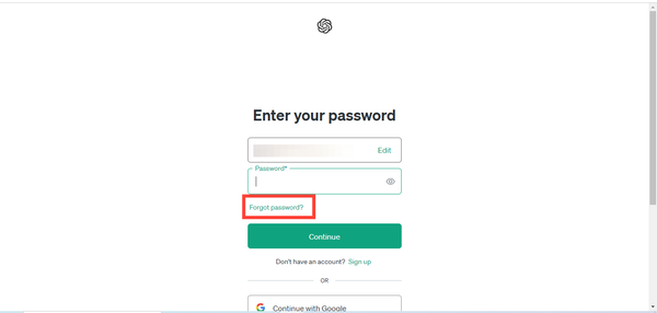 How To Change Your ChatGPT Password