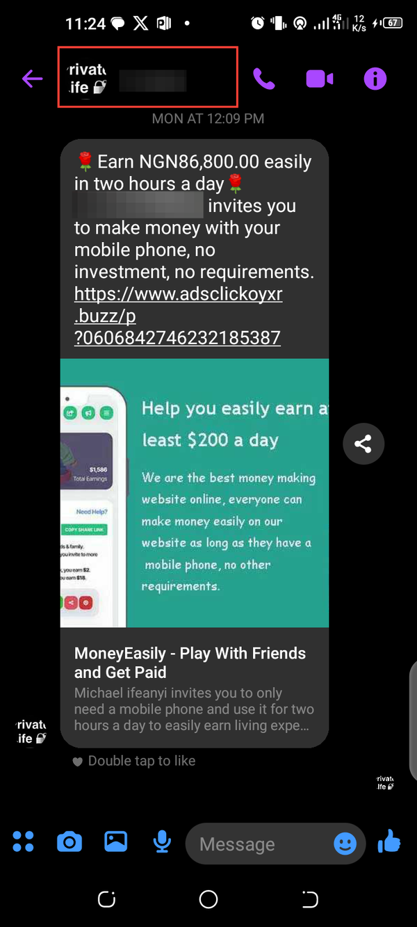 How to activate and deactivate Vanish Mode in Facebook Messenger