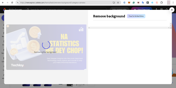 How to upgrade your images with Adobe Express Background Remover