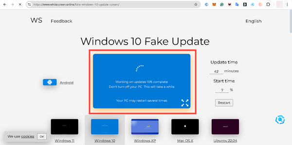 How to Perform and Detect a Fake Update on Your PC