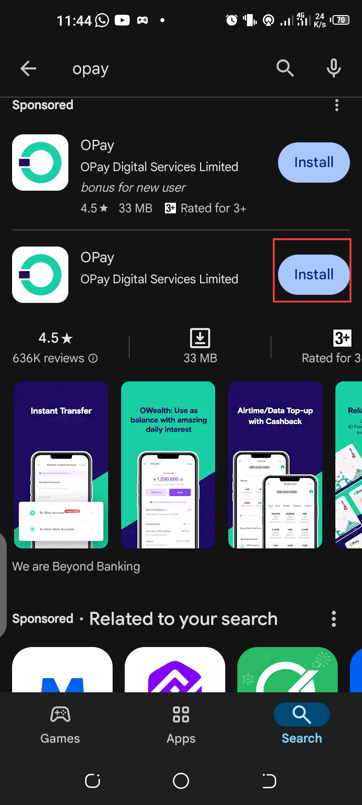 How to set up an OPay account for your Business