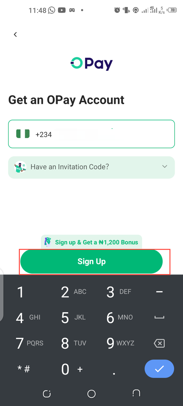 How to set up an OPay account for your Business
