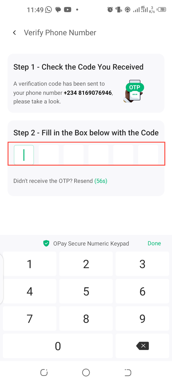 How to set up an OPay account for your Business