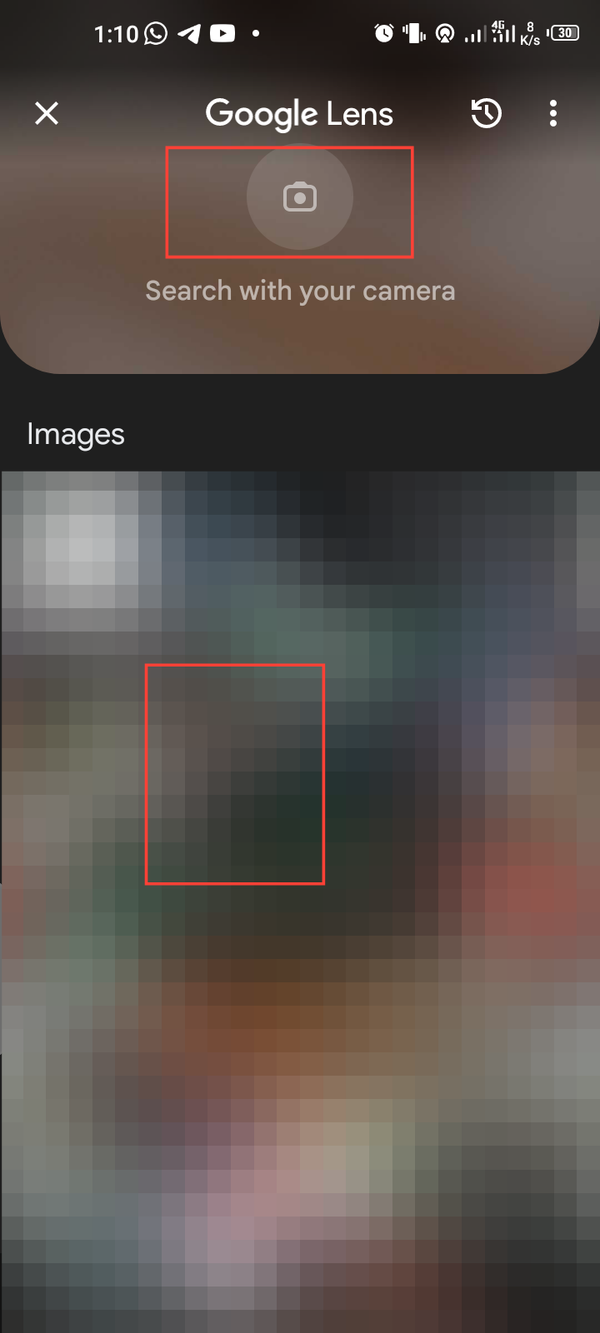 How to use Google Lens to scan text on Android