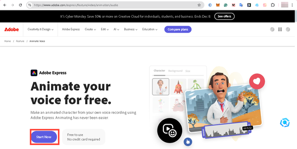 How to Animate Characters Using Adobe Express