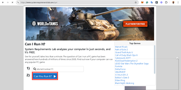 How Do I Know If My PC Can Run a Game?