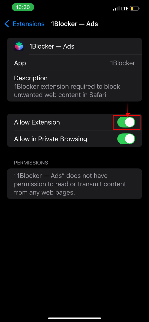 How to Turn Off AdBlock in Safari on iPhone